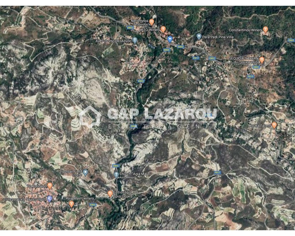 For Sale, Land, Field, Limassol, Pera Pedi, 2,342m²